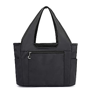 Collsants Nylon Lightweight Handbag for Women Waterproof Tote Shoulder Purses Bag