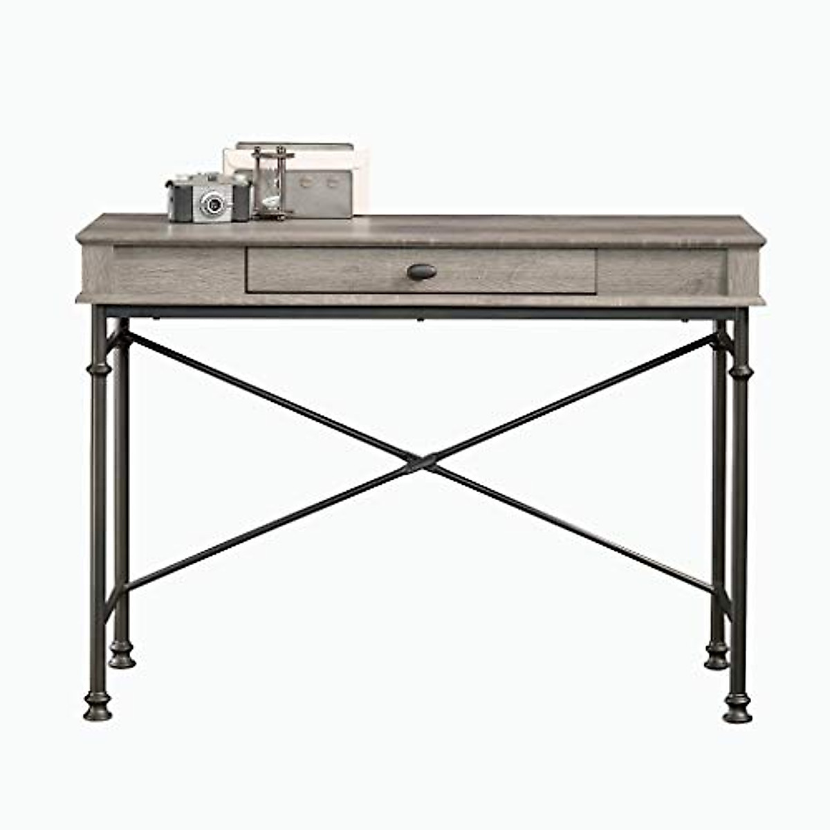 Sauder Canal Street Console Desk, Northern Oak finish