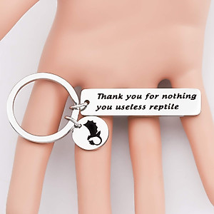 BAUNA Dragon Movie Inspire Keychain Anime Jewelry With Dragon Charm (Dragon Movie Keychain)