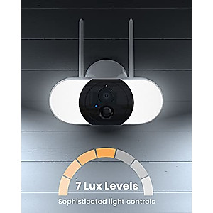 ieGeek Solar Camera Security Outdoor, Floodlight Camera Wireless 2K, Solar Outdoor Home Security Camera with 1200Lumens Flood Light, AI Detection, Color Night Vision, 2-Way Talk, Work with Alexa, IP66