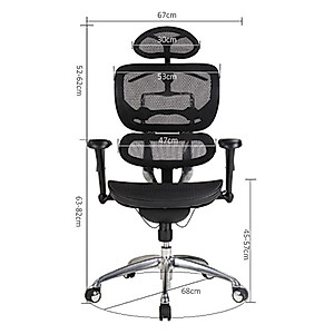 LUKEO Ergonomic Waist Computer Chair Home Game Lift Study Office Chair Comfortable Sedentary Boss Intelligent Lumbar Support