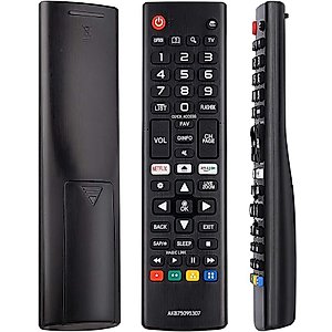 Universal Remote Control for All LG Smart TV, LG Remote Control for Smart TV OLED LCD LED HDTV 3D 4K Smart TVs with Shortcut Buttons