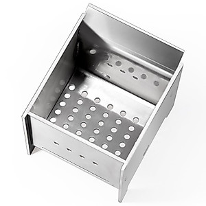 Replacement 86624 Burn Pot for King 5502M KP130 5500M 5500, Ashley AP5710, US Stove 5501S 5500M 5500 5520, Vogelzang 5790 VG5790 5770 VG5770 Pellet Stoves, 69762 Burnpot Burn Pot Stainless Steel