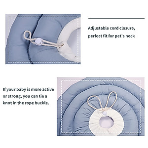 Dog Cones for Large Dogs,Comfortable Adjustable Soft Dog Cone Alternative After Surgery,Elizabethan Donut Collar for Large Dogs Recovery,Different Sizes for Cats,Medium Dogs and Small Dogs