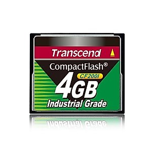 Transcend 4GB Industrial Cf Card 200X (ULTRADMA4)