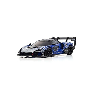 Kyosho Mini-Z RWD McLaren Senna GTR Blue 32340BL Readyset
