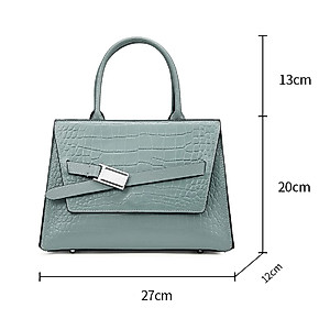 Vintage Women's Leather Tote Handbag Top Handle Bag Shoulder Bag Designer Wallet Crossbody Bag