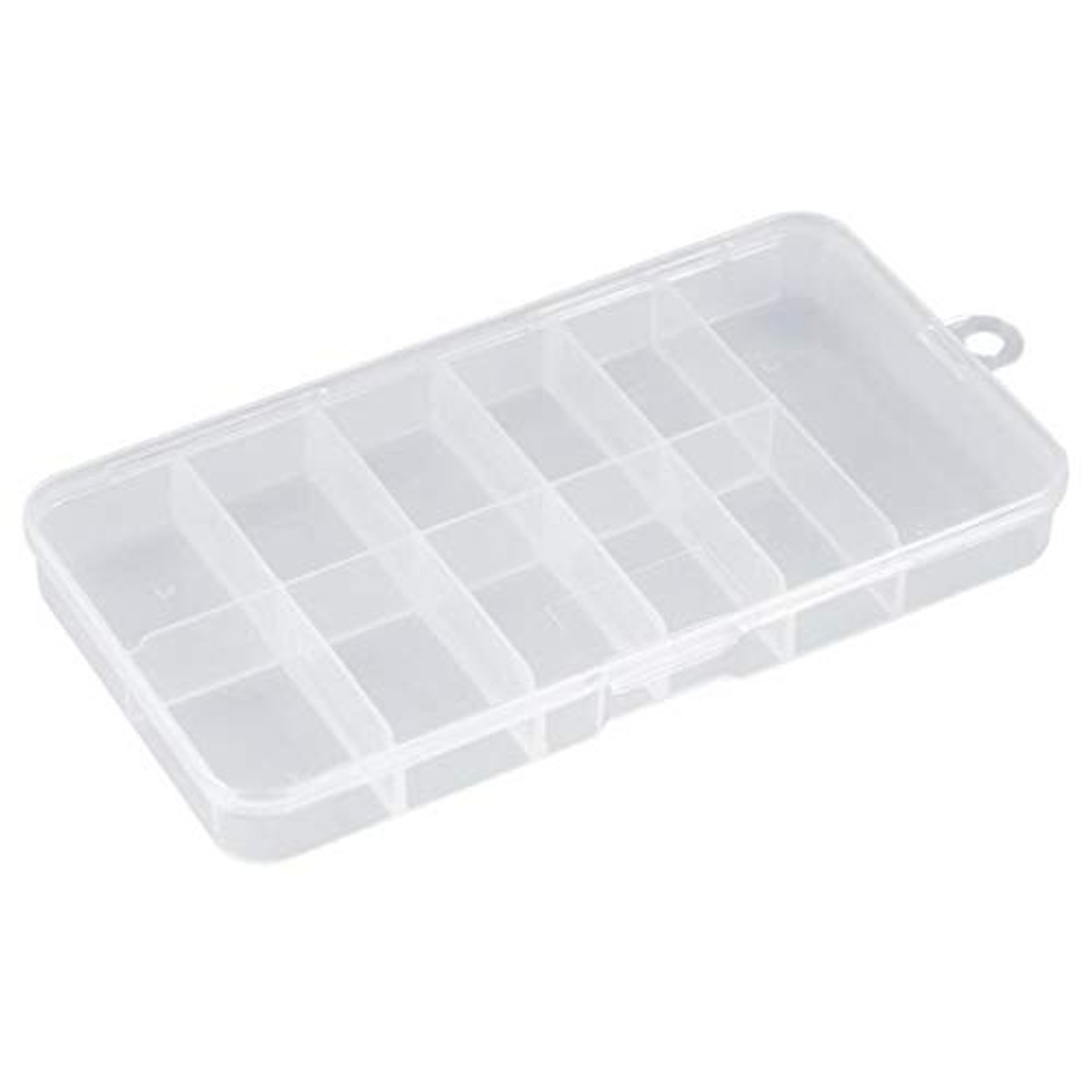 Nail Tip Box Plastic Nail Art Empty Storage Case Holder Container Box Tool for Home Nail Salon