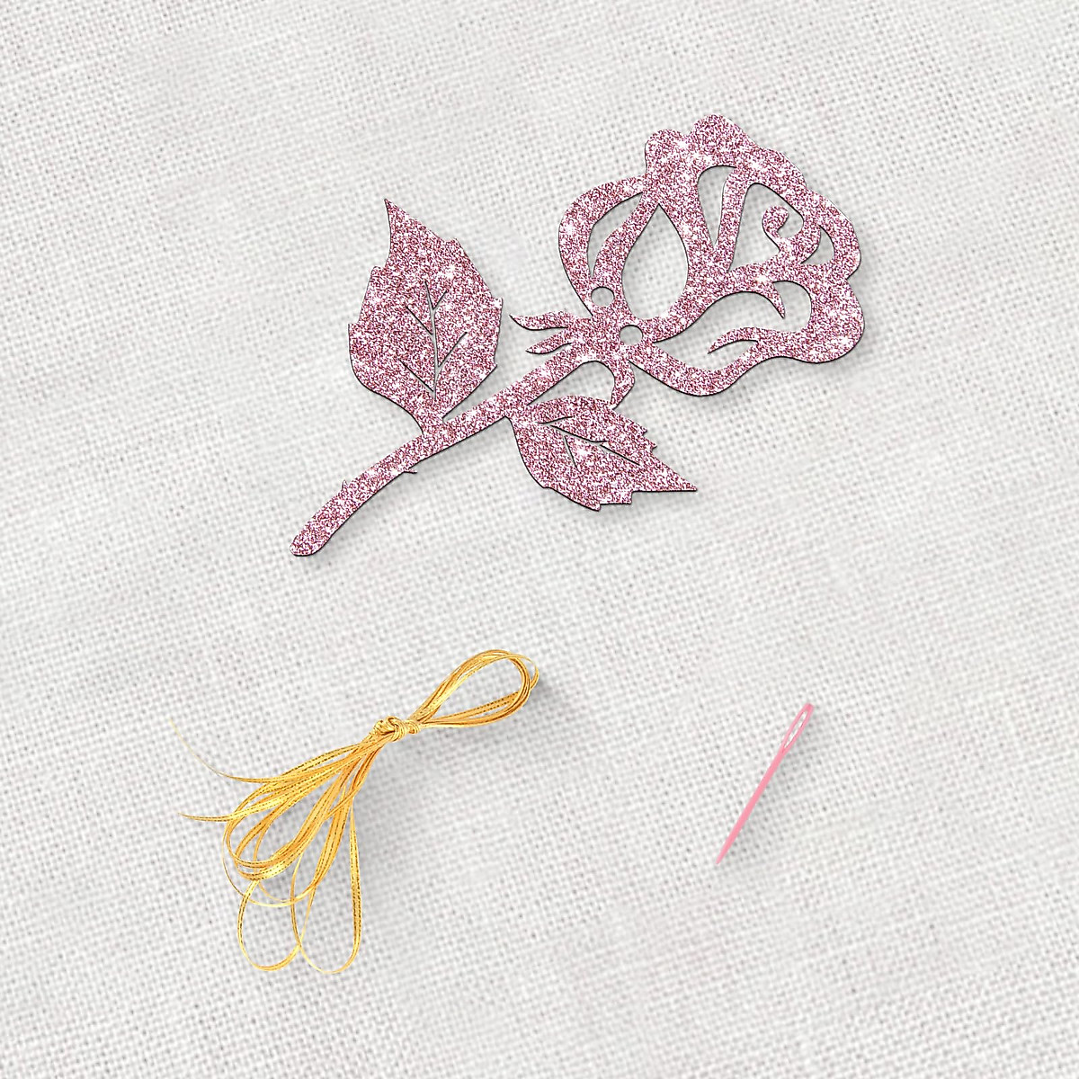 KakaSwa Tea Party Bridal Shower Banner, The Diamond of The Season Banner for High Tea Party Supplies, Bridal Shower Garden Party Decorations, Rose Gold Glitter