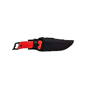 Uncharted Supply Empire Knife – 5” Long Emergency Survival Kit Necessity with Protective Case and Sharpening Stone – Perfect for Hunting, Camping, Fishing, EDC