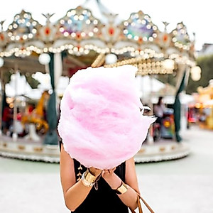 Lupy Lups! Sugar Mix Kit Floss Sugar With 3 count -14.10 oz Plastics Jars of Blue Raspberry, Purple Grape & Pink Cherry- Create Delicious Fluffy Cotton Candy - Cotton Candy also floats atop beverages! (Sugar Mix)