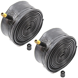 Kenda Inner Tubes Black 26x1.90/1.95/2.10/2.125 Schrader Valve For MTB Mountain Bike, Bulk 2 Pack