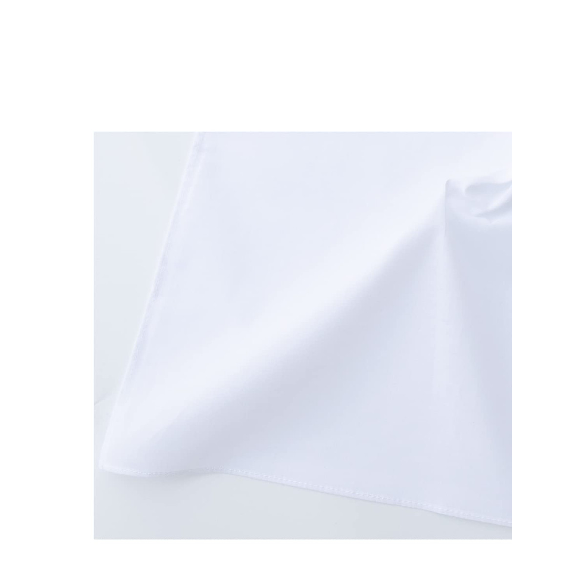 CoCoUSM Solid White Cotton Handkerchiefs for Wedding Party DIY Draw Gift Bulk
