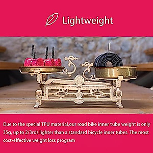 2 Pack Bike Tube 700x18/32C Presta Valve, Road Bicycle Inner Tubes with Tire Levers and Strips, 700C Bike Tube Compatible with 700x18C 700x20C 700x21C 700x23C 700x25C 700x28C 700x30C 700x32C Tire