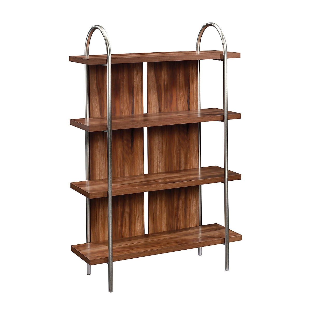 Sauder Vista Key Bookcase/Book Shelf, Blaze Acacia Finish
