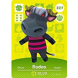 Rodeo - Nintendo Animal Crossing Happy Home Designer Amiibo Card - 227