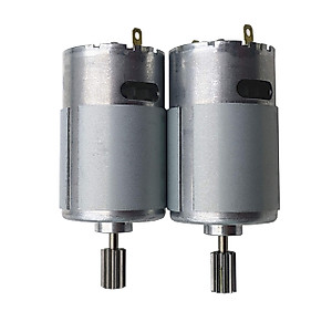 2 Pcs Universal 550 40000RPM Electric Motor RS550 12V Motor Accessories for Kids Electric Cars Children Ride On Toys Replacement Parts