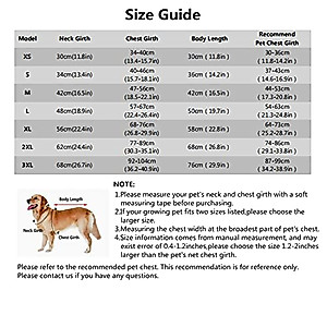 Waterproof Dog Raincoat with Reflective Strip, Adjustable Breathable Rain Coat Jacket with Leash Hole for Pets (X-Small, Blue)