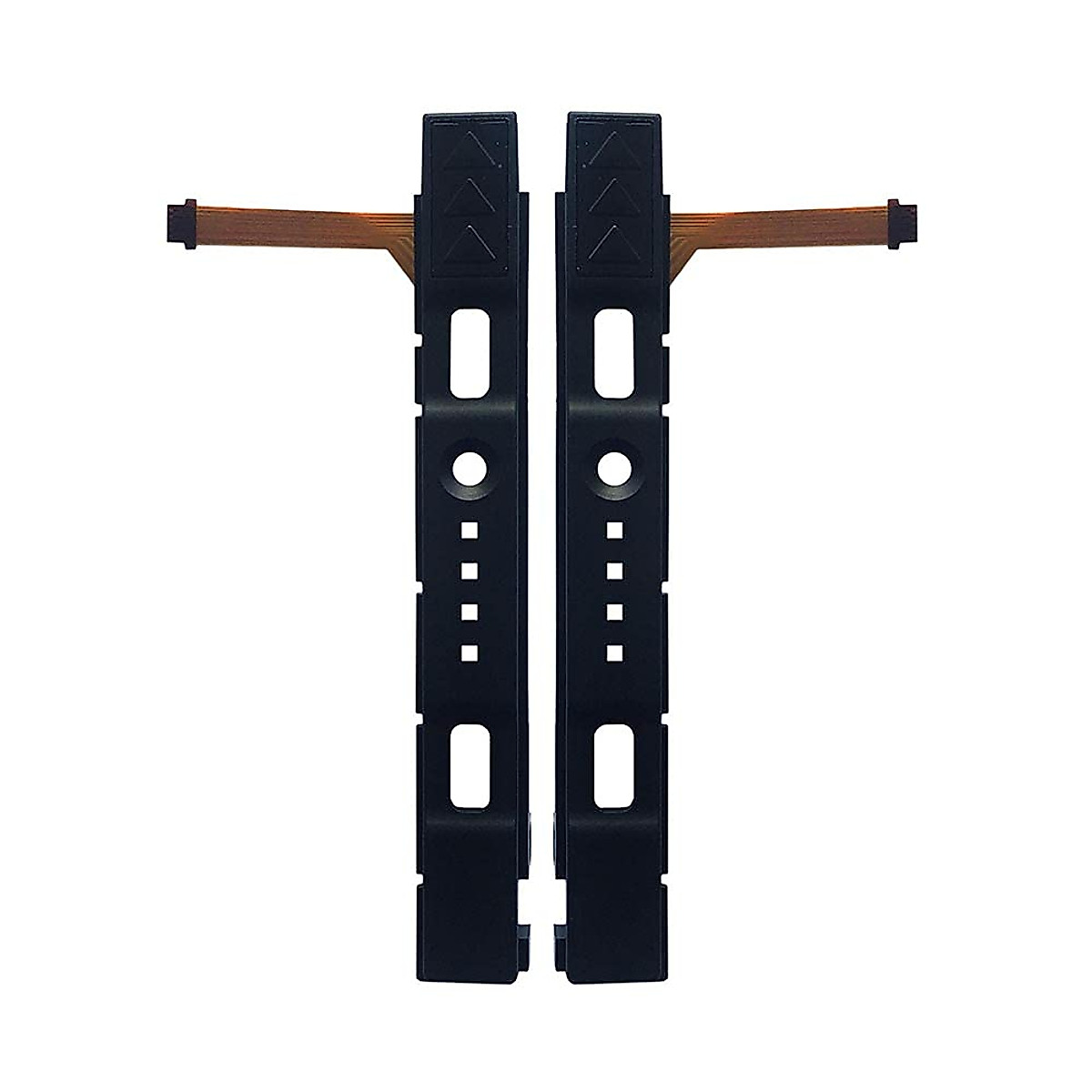 Rinbers Left Right Slide Rail Slider Bracket with Sensor Flex Cable Replacement with Repair Tool Kit for Nintendo Switch NS 2017 Joy-Con Controller Slide Bar (NOT for Console)