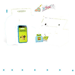 Talking Flash Cards Educational Toys for 3 4 Year Old Boys Girls, Toddlers Learning Toys Electronic Interactive Toys, Preschool Toys Christmas Birthday Gift for Kids Ages 3 4 5