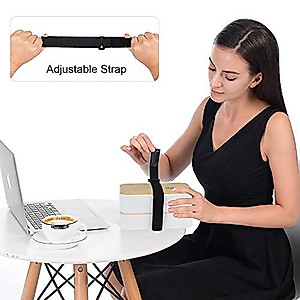 Bento Box Lunch Box with Upgraded Adjustable Strap, 2-Tier Japanese Bento Box Adult Stackable Leakproof BPA-Free 1200ml Lunch Containers with Cutlery Lunch Bag-White