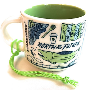 Starbucks ALASKA Been There Series Espresso Cup Ornament Demitasse Mug 2oz …