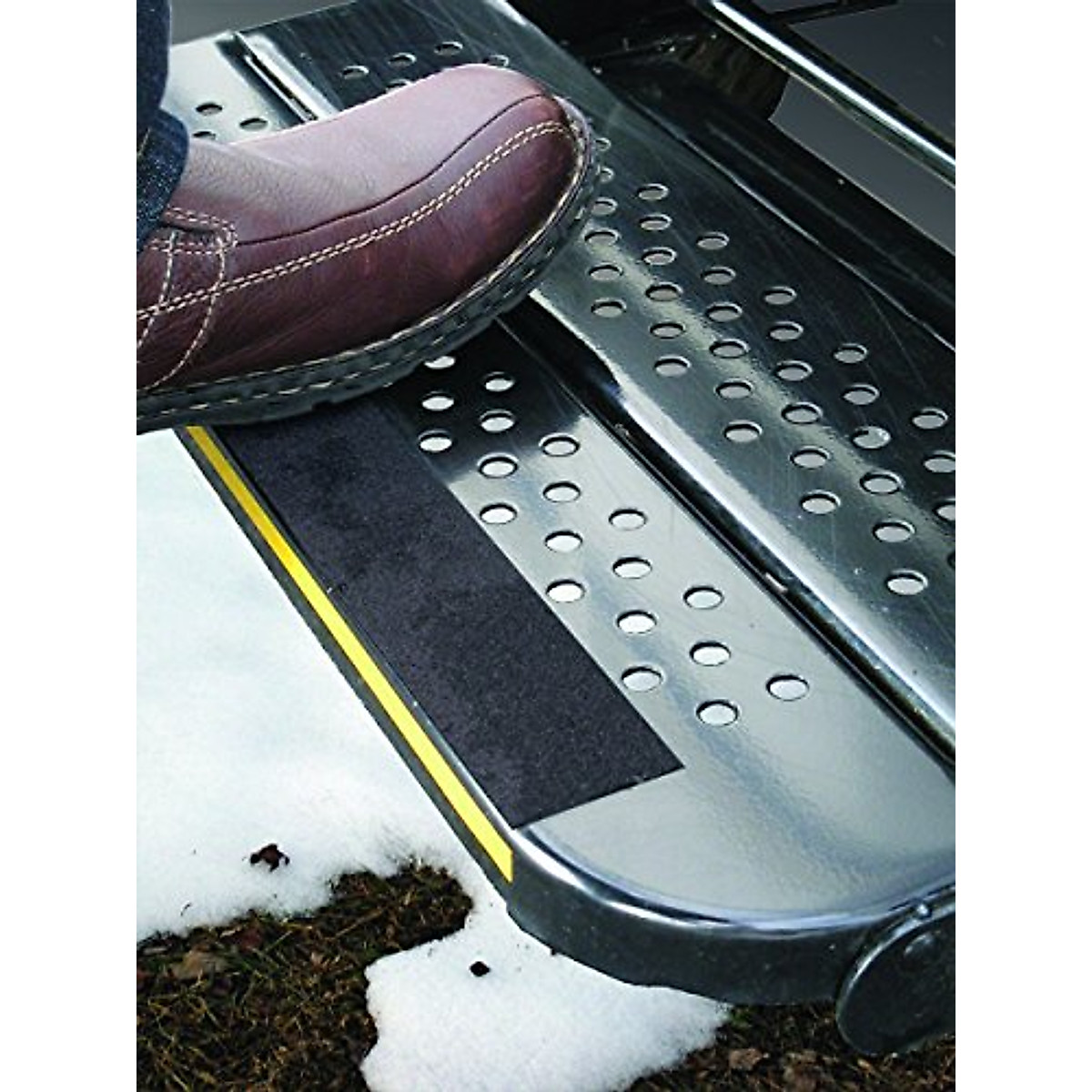 Anti-Slip Tape for Stairs, Ramps & Decks (Black, 1" x 60 FT) – Roll of High Traction Adhesive Grip Tape for Cutting Non-Skid Step Strips – Indoor or Outdoor