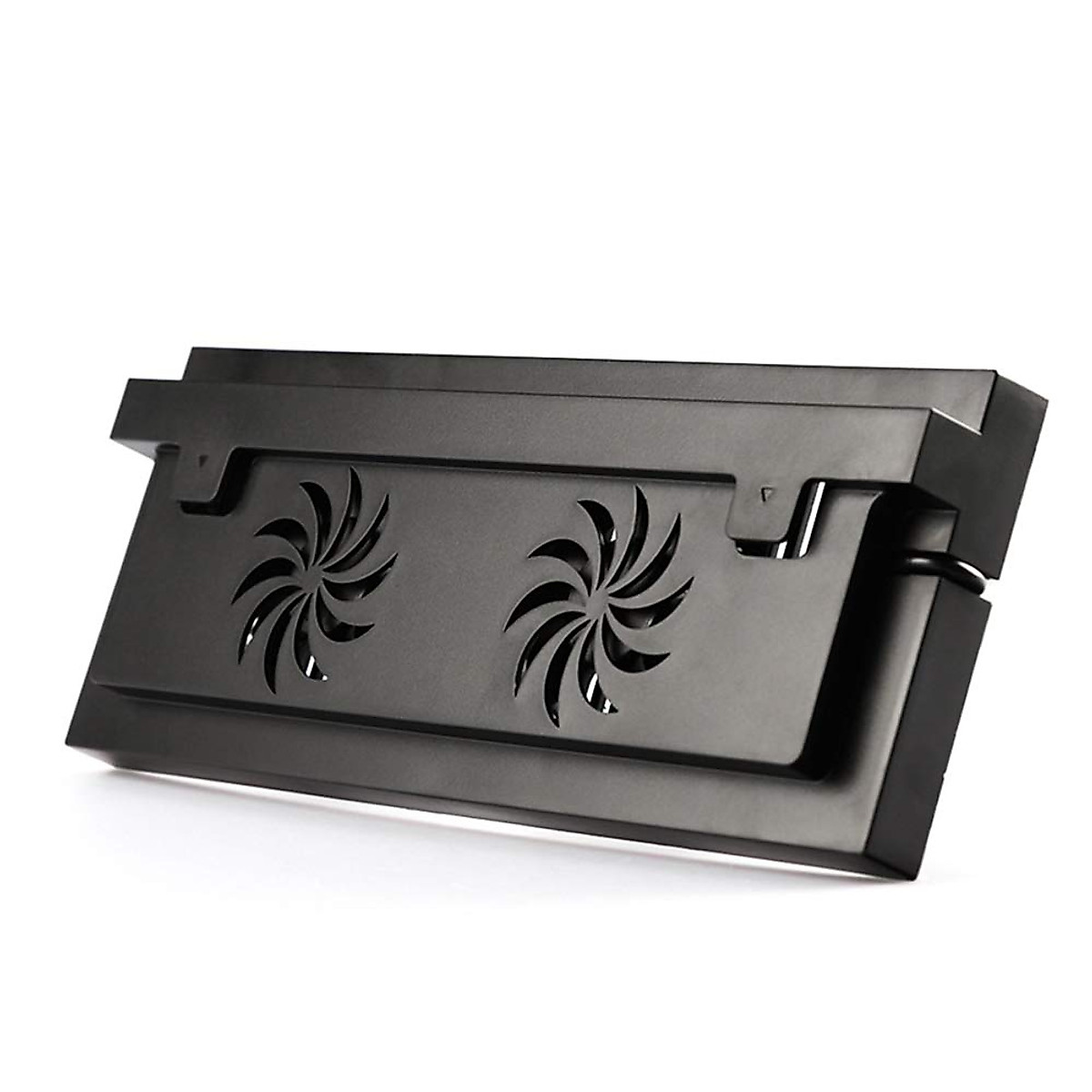 Vertical Cooling Stand for Xbox One S, Kailisen Xbox One S Stand with Cooling Fan and 3 USB Ports, Dual Cooling Fan Cooler Stand for Xbox One S Console