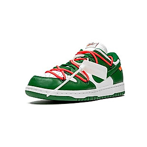 Nike Mens Dunk Low CT0856 100 Off-White - Pine Green - Size 10