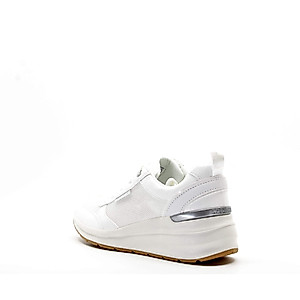 Skechers Women's Billion-HOT Days Sneaker, White, 7