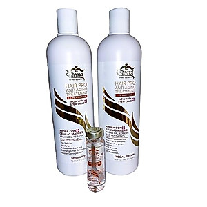 Eternal Hair Pro Anti Aging Treatment Shampoo and Conditioner Stem Cells Serum