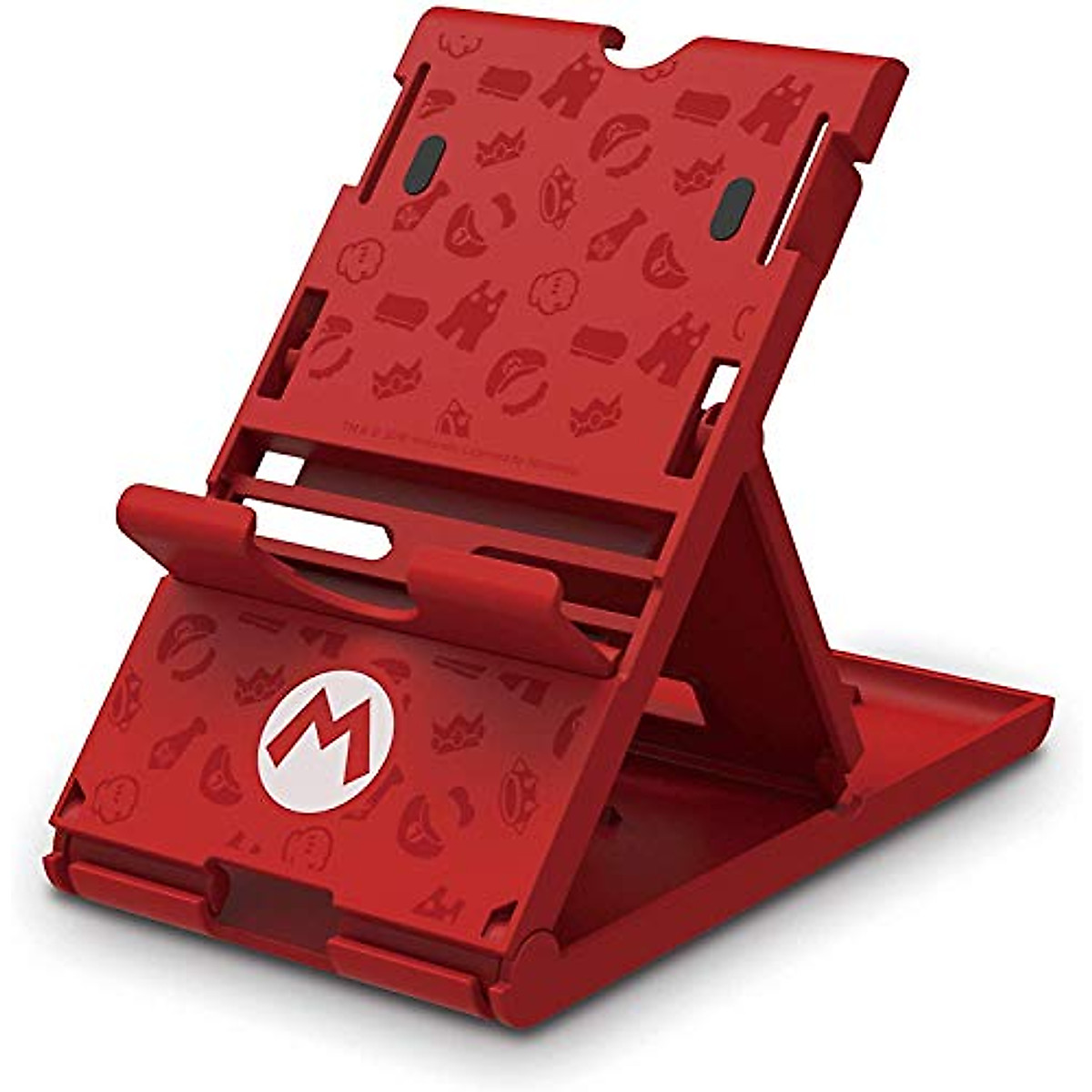 HORI Compact PlayStand - Mario Edition, Officially Licensed by Nintendo - Nintendo Switch, Adjustable