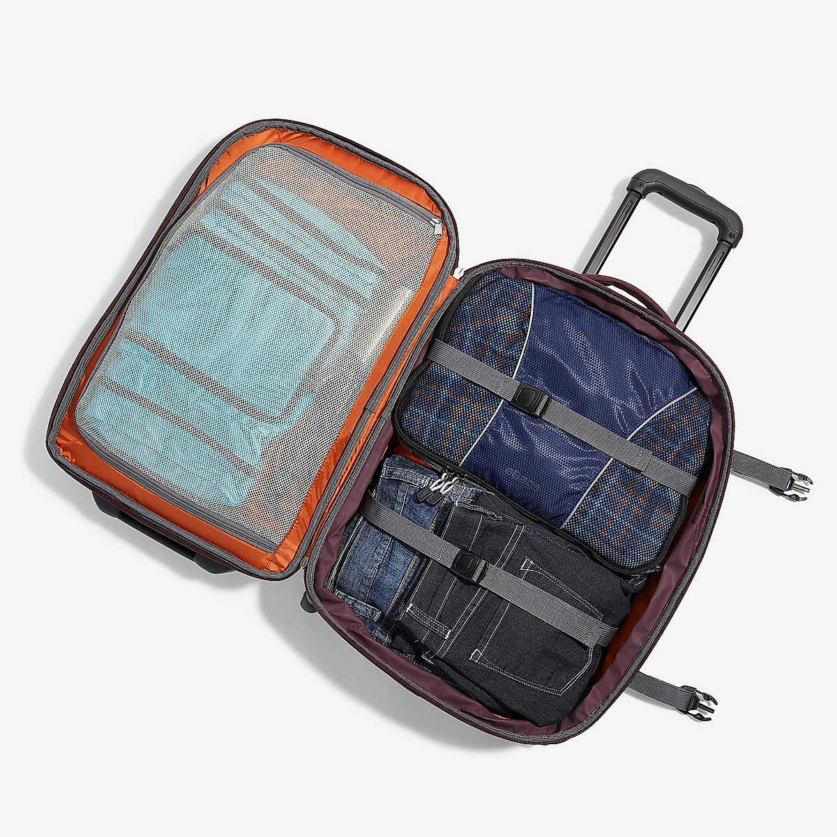 ebags Mother Lode Rolling Travel Backpack (Brushed Indigo)