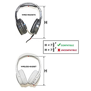 CARCHILE SH Luxury Rhinestones Headphone Stand Headset Holder Crystal (Silver)