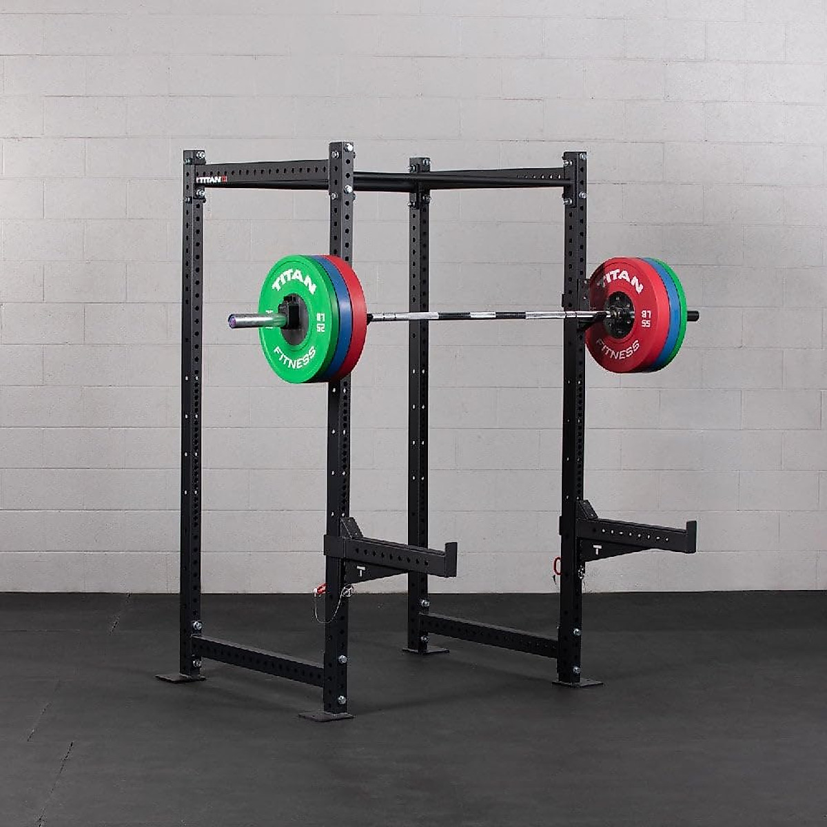 Titan Fitness T-3 Series Spotter Arms, 800 LB Black Safety Catches, Fits 2-in x 3-in 11-GA Steel Tubes