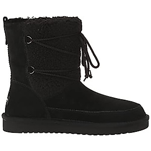 Koolaburra by UGG Women's MICHON Short Fashion Boot, Black, 9