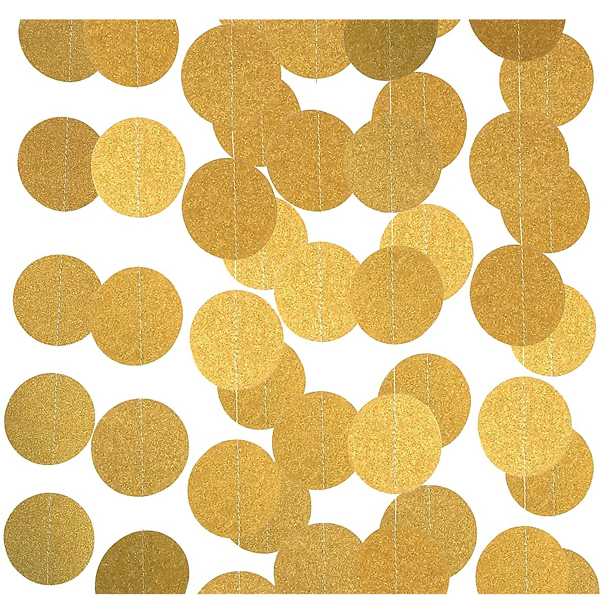 She Said Yaaas Banner, Garland & Confetti Set - Bachelorette, Engagement or Wedding Party Decorations - Sparkly Decorations with Super Fun Diamond Ring & Circle Confetti (Gold)