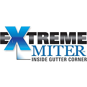 6" Extreme Miter - Aluminum Inside Miter, Gutter Corner, Mitre - "Works only with 6" Gutters" (Aluminum, 6")