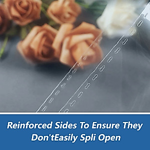 WEPOLY - 4" x 6" (1000 Count) Clear Small Cellophane Bags - Self Sealing Cello Plastic Poly Bags- for Photo, Jewely, Bakey, Treats, Candies