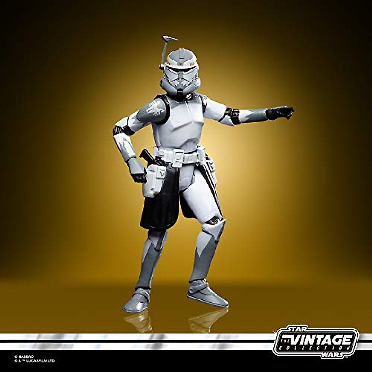 STAR WARS The Vintage Collection Clone Commander Wolffe Toy, 3.75-Inch-Scale The Clone Wars Action Figure, Kids Ages 4 and Up