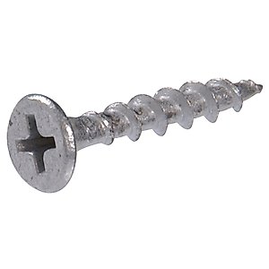 Hillman 1040409 Galvanized Phillips Drive Deck Screw, #6 x 1-5/8", 5000 Pieces