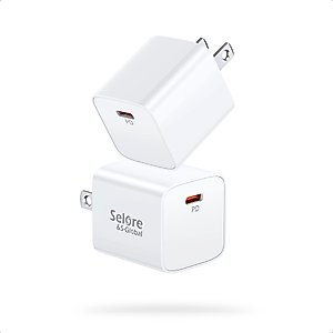 SELORE USB C Charger Block, [2 Pack] iPhone Fast Charger Block 20W PD 3.0 Type C Charging Block Compatible for iPhone 15/15 Pro/15 Pro Max/14/14 Pro/14 Pro Max/14 Plus/13