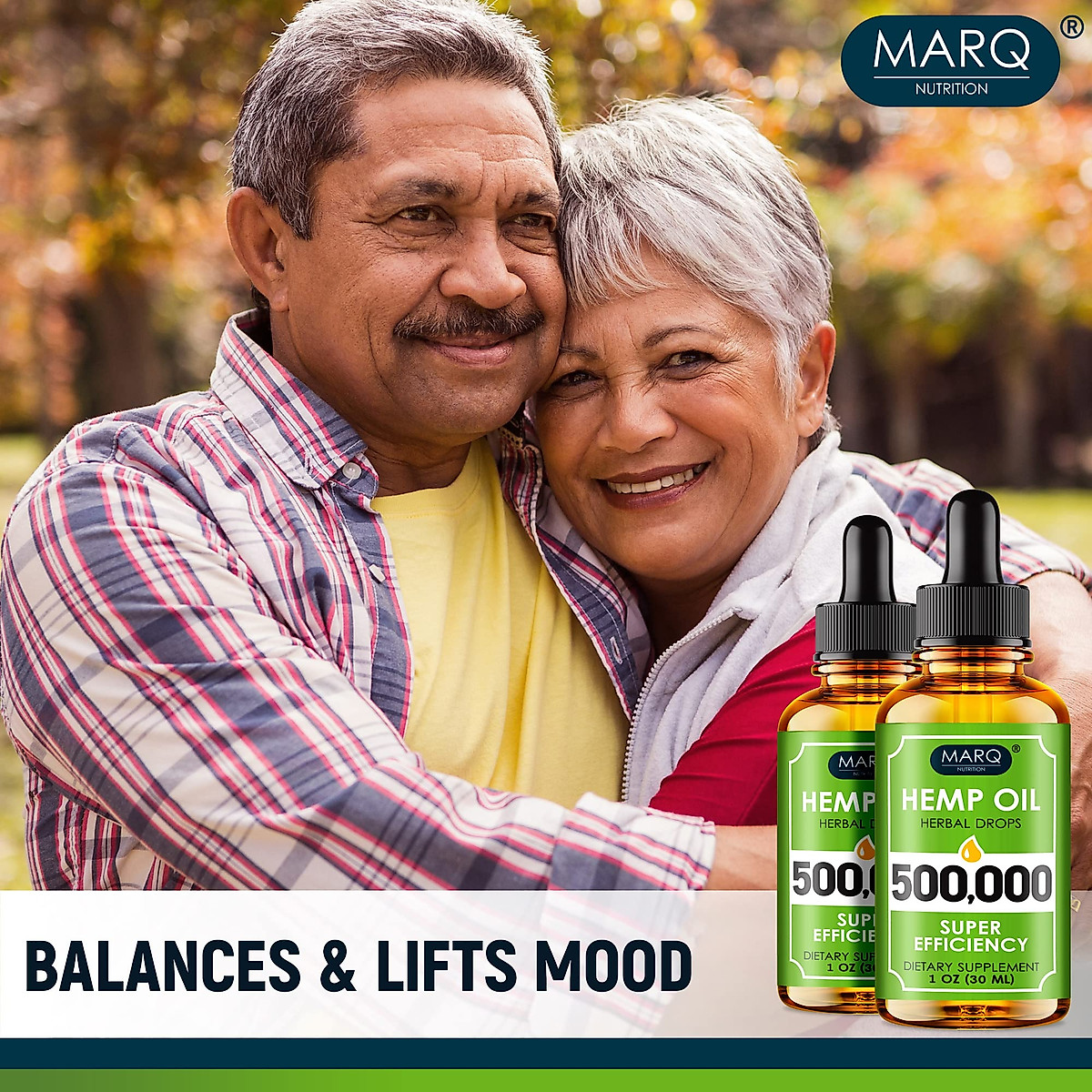 Hеmp Oil (2 Pack) – 500,000 – Colorado Sеed Extract - Natural Omega 3, 6, 9 Source - Made in USA - Providеs Restful Sleep