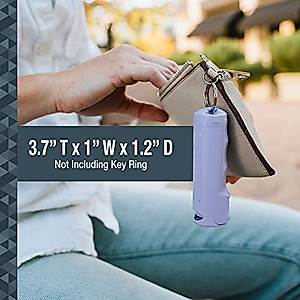 SABRE Pepper Spray & 2-in-1 Stun Gun with Flashlight, Self Defense Kit, Fast Flip Top Safety, Finger Grip for Better & Faster Aim, Painful 1.60 µC Charge, 120 Lumen LED Light, Rechargeable, 0.54 fl oz