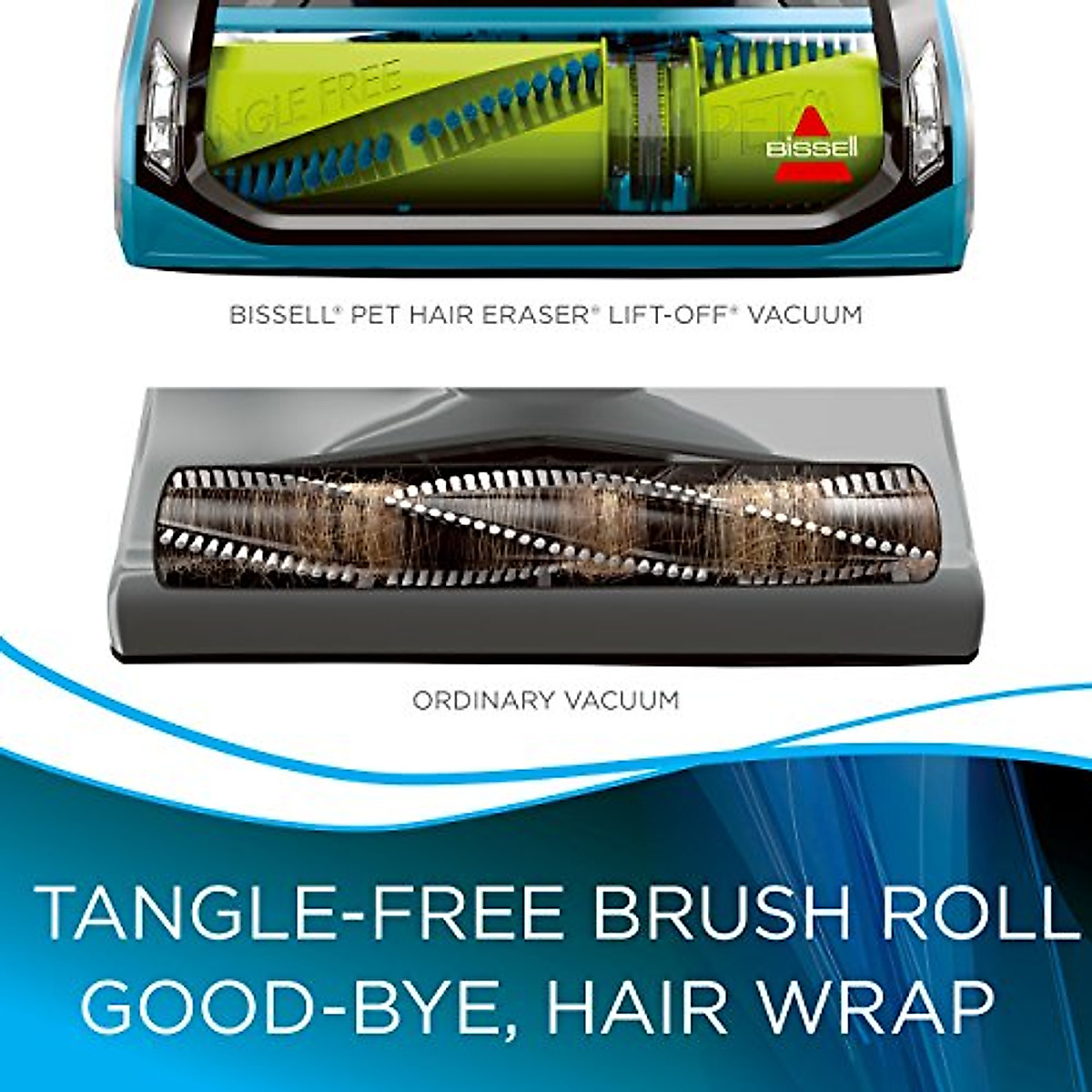 Bissell Pet Hair Eraser Lift Off Bagless Upright Vacuum