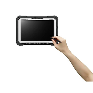 Panasonic Toughbook G2, FZ-G2 MK1, 10.1inch Gloved Multi Touch+Digitizer, Intel Core i5-10310U 1.7GHz, 16GB, 512GB SSD, WiFi 6, BT,8MP Rear Camera, Win 10 Pro, Tablet Only Silver 4-10.99 inches