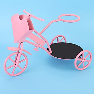 Bike Shape Coffee Filter Shelf Cup Coffee Dripper Holder Multifunctional Coffee Dripper Stand for Home Office Pink