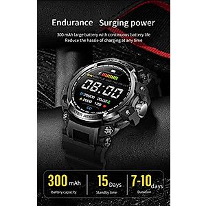 Smart Watches for Women Men,Smartwatch with Blood Pressure, Blood Oxygen Monitor, IP68 Waterproof Fitness Tracker 1.32" HD Screen Sleep Monitor Health Tracker Watch for iOS&Android System (Green)