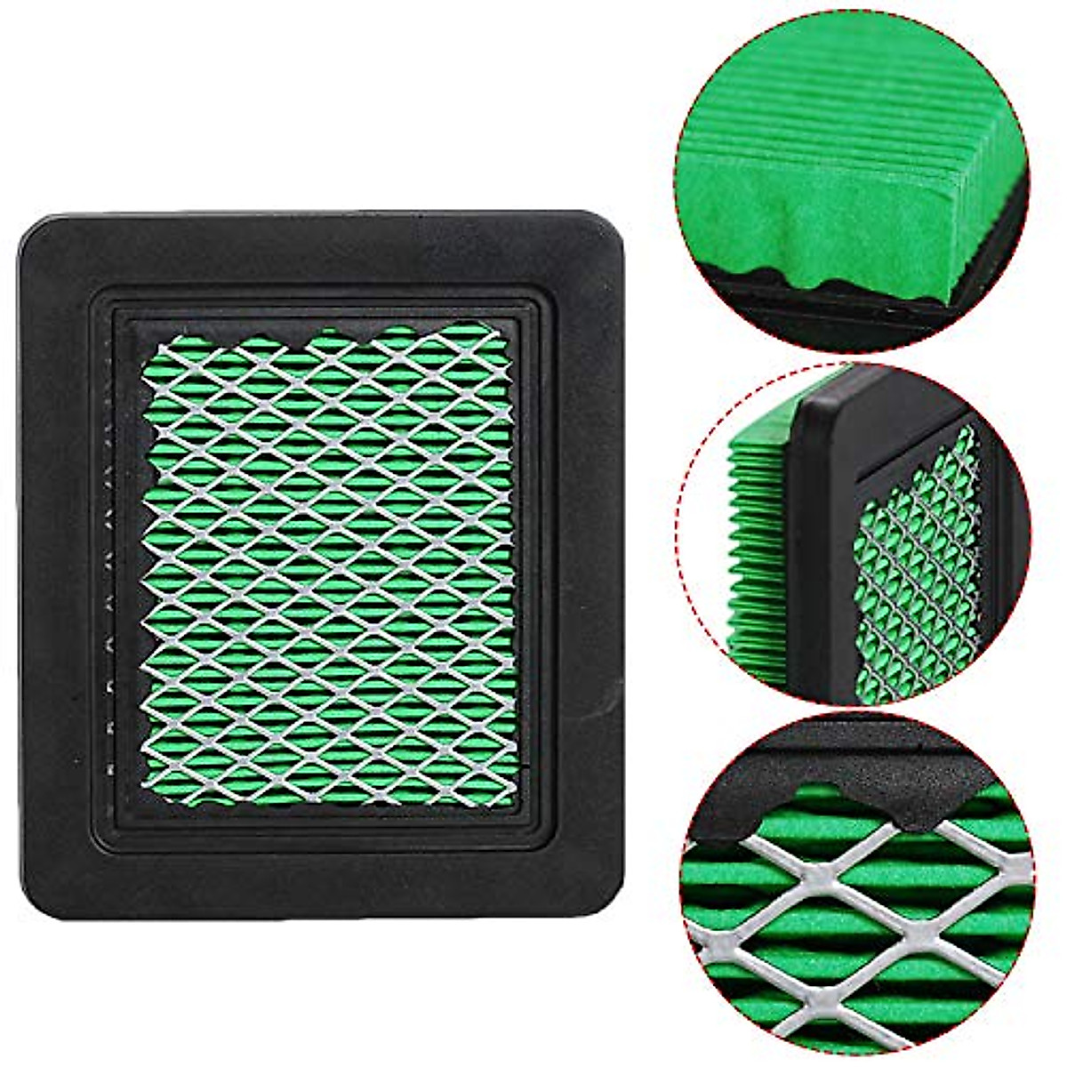 HIFROM 17211-ZS9-A02 Air Filter Element Pre-Filter Cleaner Spark Plug Fuel Filter Kit Compatible with Honda EU3000 EB3000 EB3000CK1 EM2500C EU3000iS1 Engine Lawn Mower