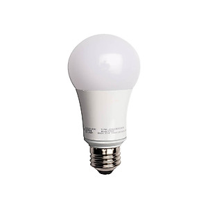 TCP Dimmable 9.5 Watt 3000K A19 LED Bulb, Wet Listed & Suitable for Fully Enclosed Fixtures
